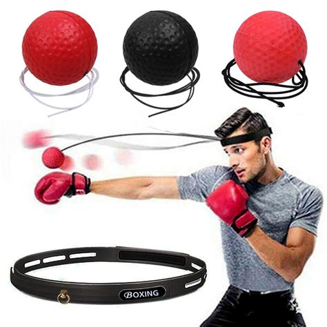 Boxing Punching Exercise Fight Ball With Headband For Reflex Speed ...