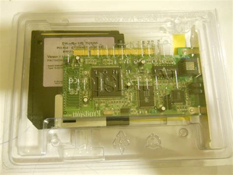 Kingston Etherx Fast Enet PCI 10 100MBs 10 100BTX RJ45 Plug And Play With PC Drivers At Amazon Com