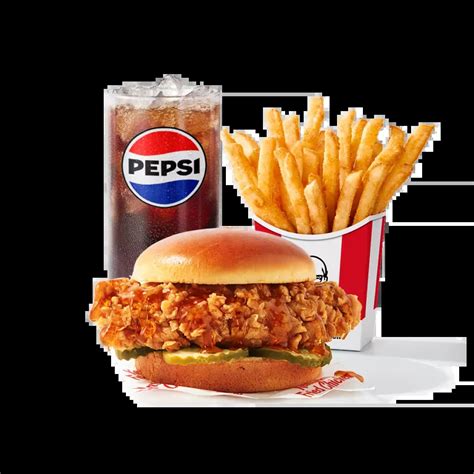 Kfc Mikes Hot Honey Chicken Sandwich Combo