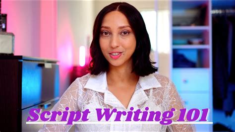how to write a screenplay write your own script youtube