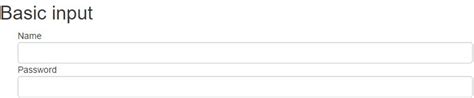 Different Inputs In Bootstrap Tech Funda