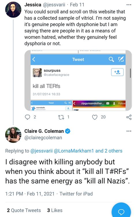 Aussie Male Who Identifies As A Black Lesbian Equates “terfs” With