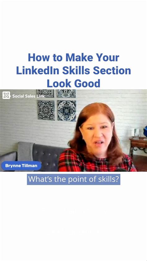 How To Make Your LinkedIn Skills Section Look Good Content Marketing Social Media Small