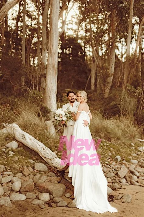Exclusive Inside Former Home And Away Star Bonnie Sveens Wedding Day New Idea