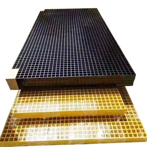 Fiberglass Sheet Plastic Grating Fiber Reinforced Polymer Gratings