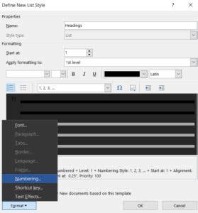 How To Automate Outline Numbered Headings In Word J David Stark