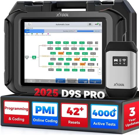 Xtool D9s Pro Ecu Programming And Coding Diagnostic Scanner 2025