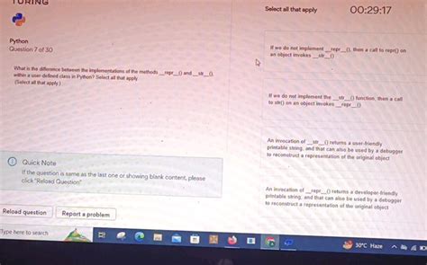 Select All That Apply Python Question StudyX