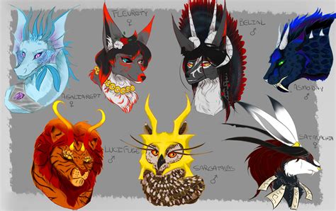 The Seven Princes Of Hell By Shadowripsa On Deviantart