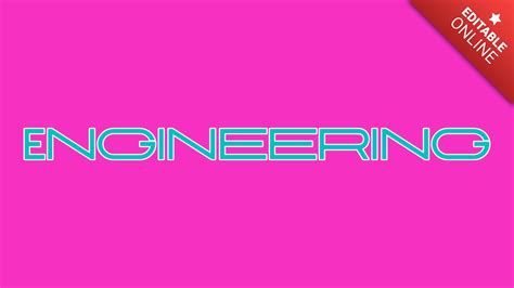 Engineering Modern Text Effect Generator
