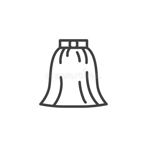 Woman Skirt Type Models Collection Vector Female Dress Skirts Style