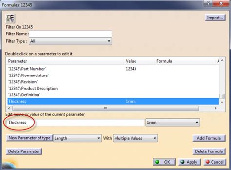 How To Use Discrete Parameters To Drive CATIA Dimensions Rand D Insights From Within