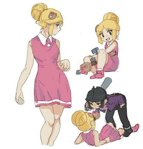 Piper X Bibi Star Character Brawl Star Art