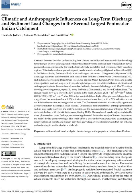 Congratulations To Harshada On Her First Scientific Publication I Was Her Supervisor During Her
