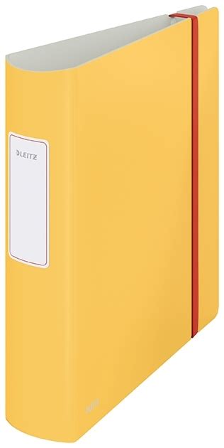 Leitz File Binder Cosy Active Pp A4 80mm Yellow