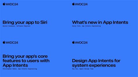 Roundup Of App Intents Developer Sessions From Wwdc24 Matthew Cassinelli