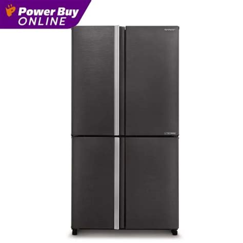 SHARP ตู้เย็น 4 ประตู (20.2 คิว, สีเงิน) รุ่น SJ-FX57TP-SL | Lazada.co.th