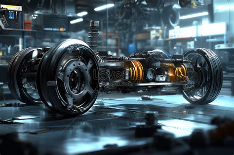 자동차 서스펜션 시스템 어셈블리