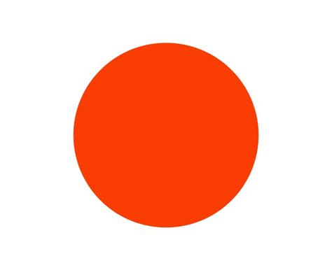 Circle Shape Outline Brown Stroke Royalty Free Vector Image