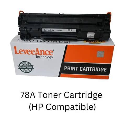 Leveeance Black 78a Toner Cartridge Hp Compatible For Laser Printer At