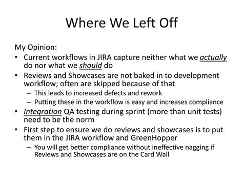 Maturing Agile Sdlc And Workflow Improvements Ppt
