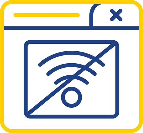 Connection Error Vector Icon Design 26049410 Vector Art At Vecteezy