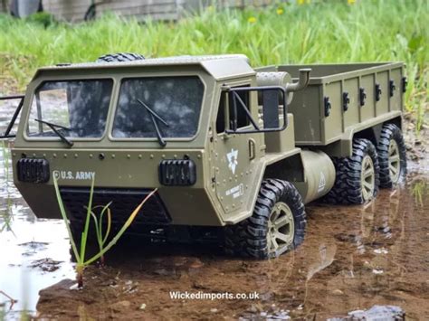 Heng Long Off Road Crawler Rc Car 1 16 6wd 2 4ghz Remote Control Military Truck £50 01 Picclick Uk