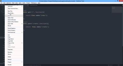 Laravel Simple Route Get And Route Post YouTube