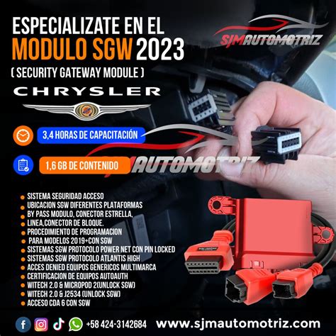 🔥🚘especializate En El Módulo Sgw Security Gateway Module Sjm Automotriz