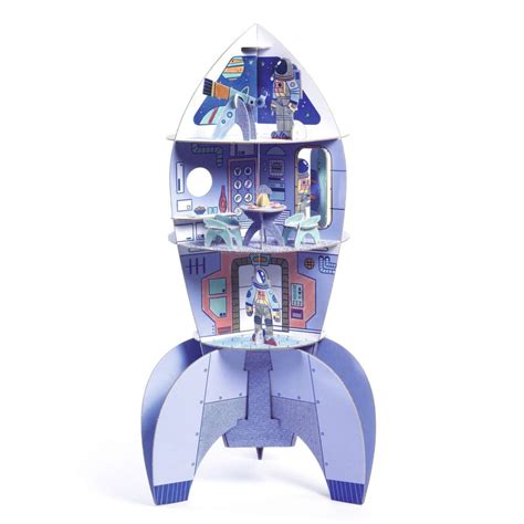 Space Rocket Colourassemble And Play · Brightminds Uk