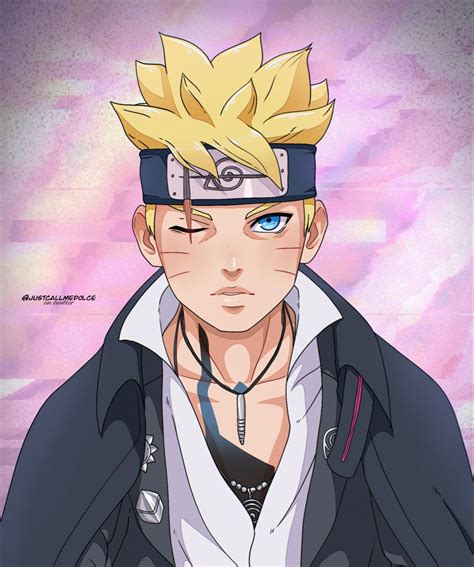 Boruto Uzumaki Timeskip Boruto Uzumaki Boruto Character Art