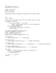 Generate Random Sentences with Python: Lab Activity for | Course Hero