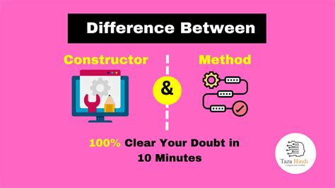 Difference Between Constructor And Method Tazahindi Latest News In
