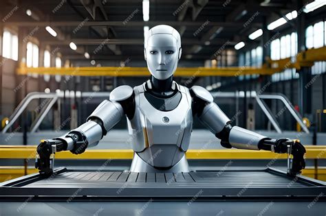 Premium Ai Image Robot Arm Cnc Automation Handling System For Industrial Manufacturing