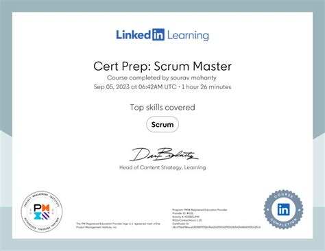 Sourav Mohanty On Linkedin Certificate Of Completion
