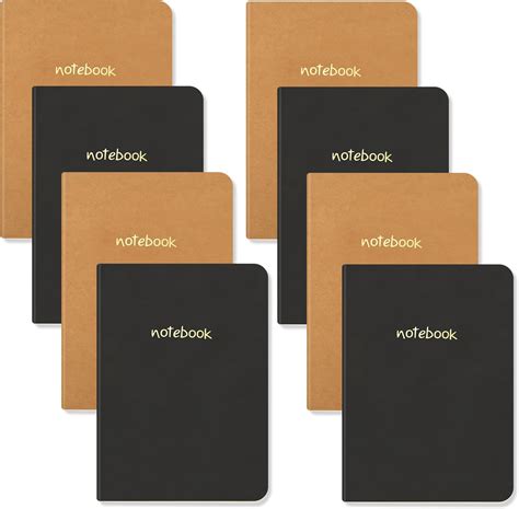 Denset 6 Pack Small Notepads Mini Journal Pocket