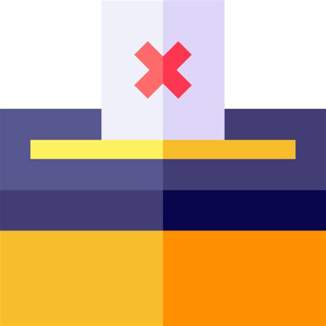 Vote Basic Straight Flat Icon