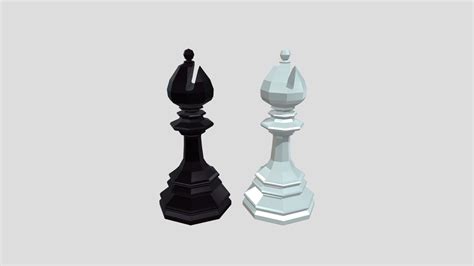 Chess Piece Bishop Download Free 3d Model By Danielpaulse 1212555