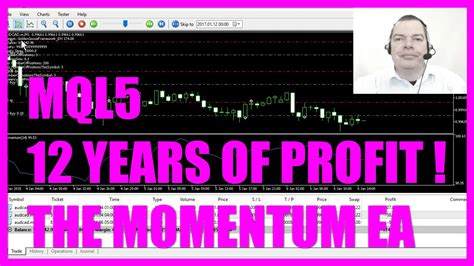 Mql5 Tutorial Advanced 12 Years Of Profit Momentum Ea Youtube