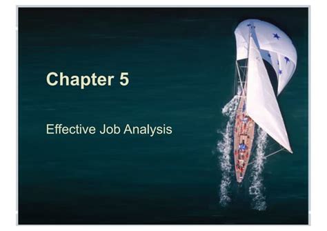 Chapter 5 Effective Job Analysis Pdf