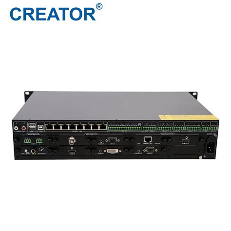 Programmable Multimedia Controller With Signal Switch Matrix Smart