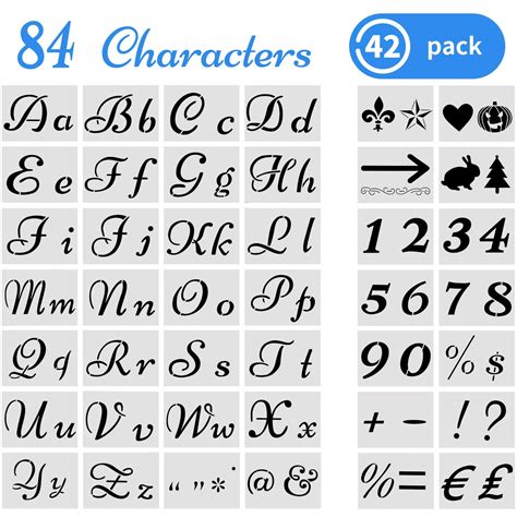 Printable Calligraphy Alphabet Stencils Hot Sex Picture