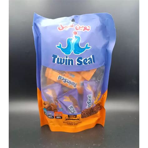 خرید و قیمت غلات بار شکلاتی تویین سیل 120 گرم Twin Seal از غرفه عمده فروشی کاشاپ