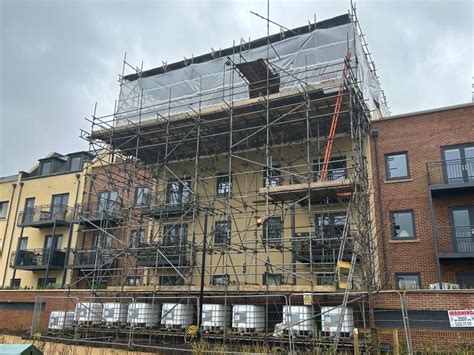 Temporary Roof To Design For Crest Nicholson Plc At Their Brightwells