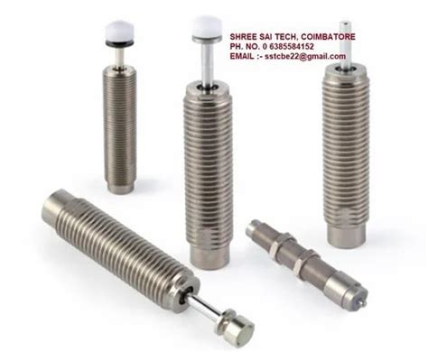 Mild Steel Industrial Micro Cylinder Shock Absorbers Size M6 At
