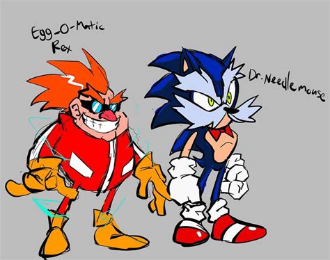 Redesigning Eggman And Sonic