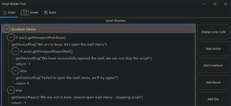 Script Building Tool Most Advanced Mobile Farm Bot Lss Bot