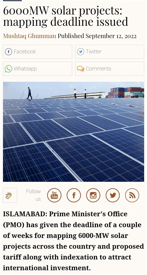Mustafa Abdullah On Linkedin Pm Shabaz Sharif Vision On Renewable