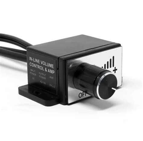 In Line Speaker Volume Control With 3w Amplifier Interpretationshop