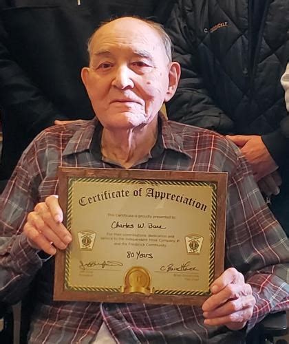 Charles Bare Obituary 1926 2025 Frederick Md The Frederick News Post